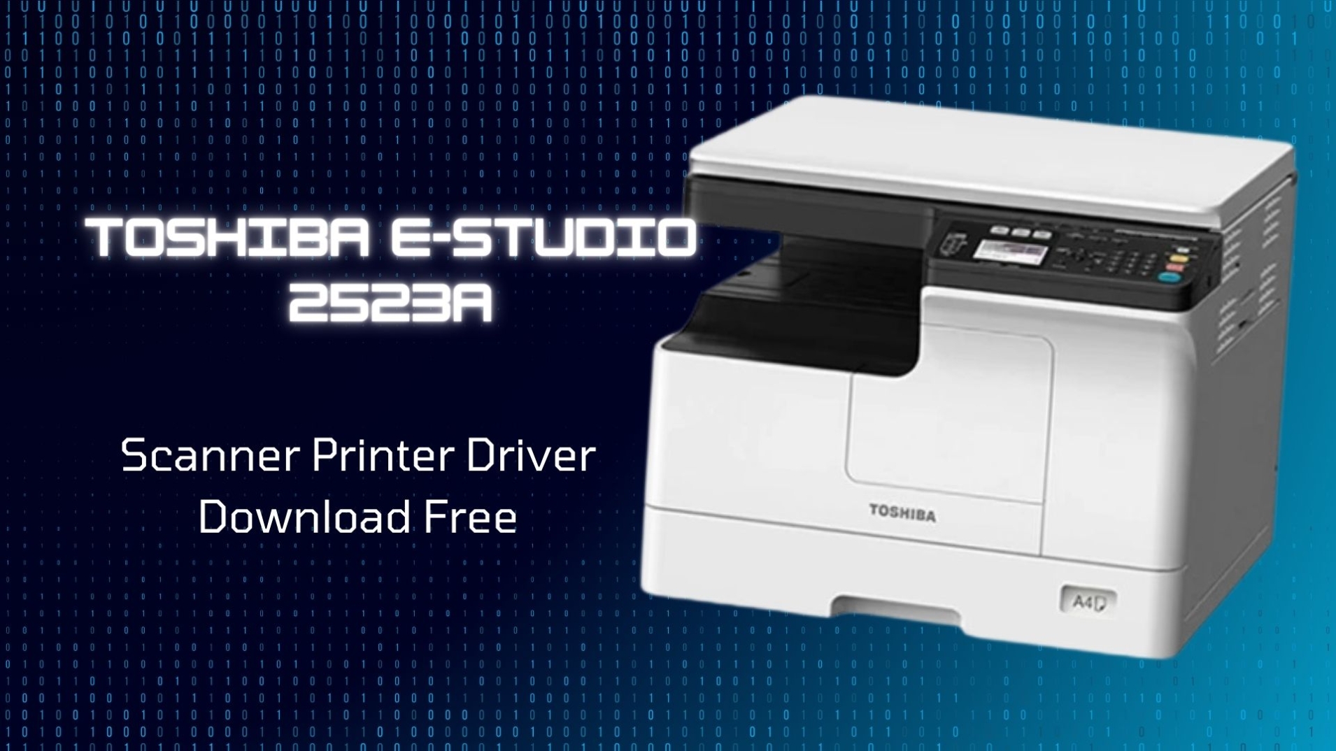 Toshiba e-Studio Printer Drivers Free Download