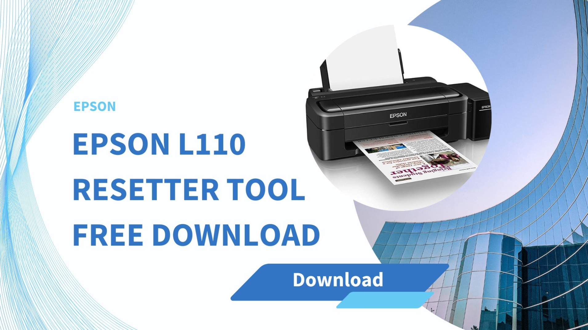 Epson L110 Resetter tool free download - Sonrf Shop